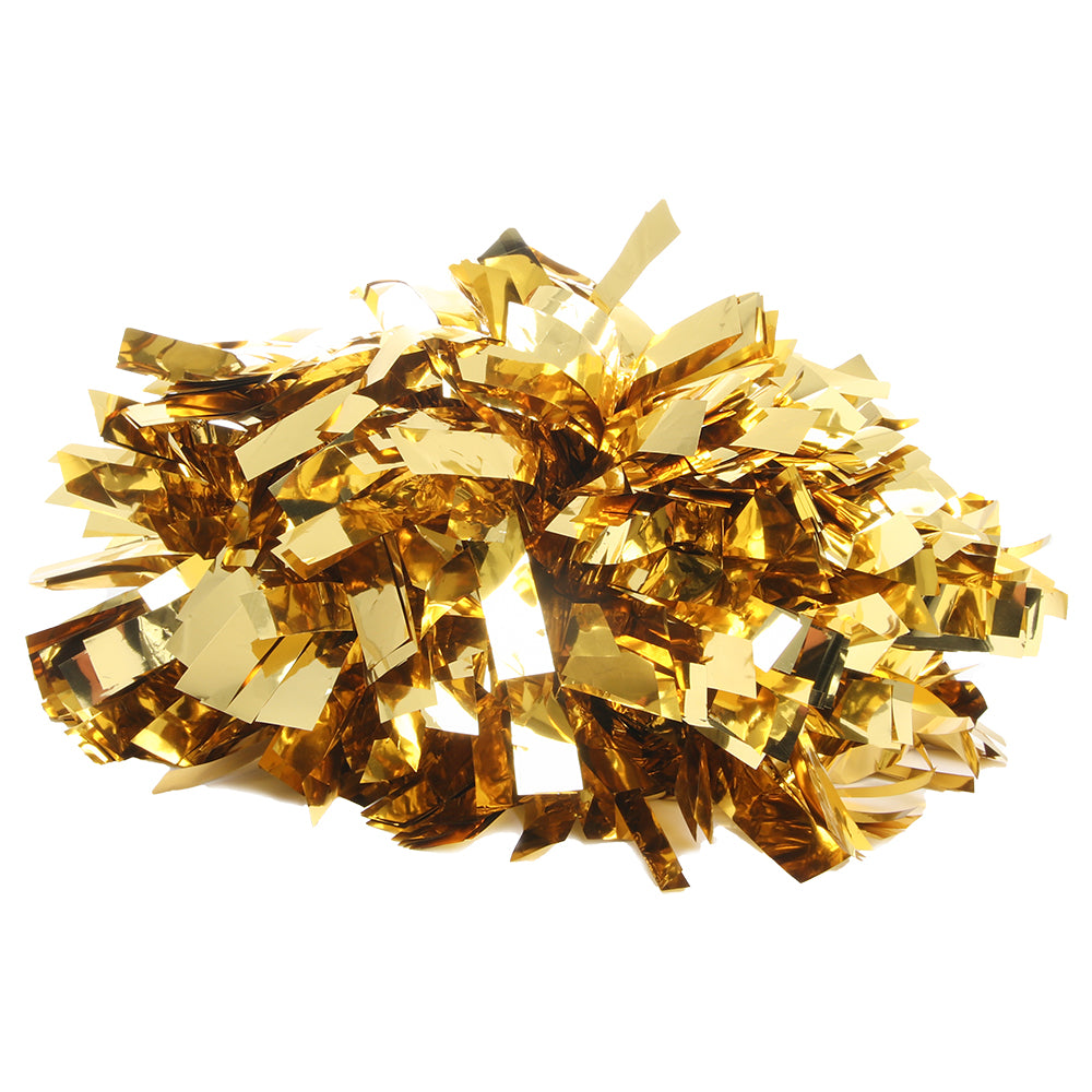 home 4 inch metallic pom