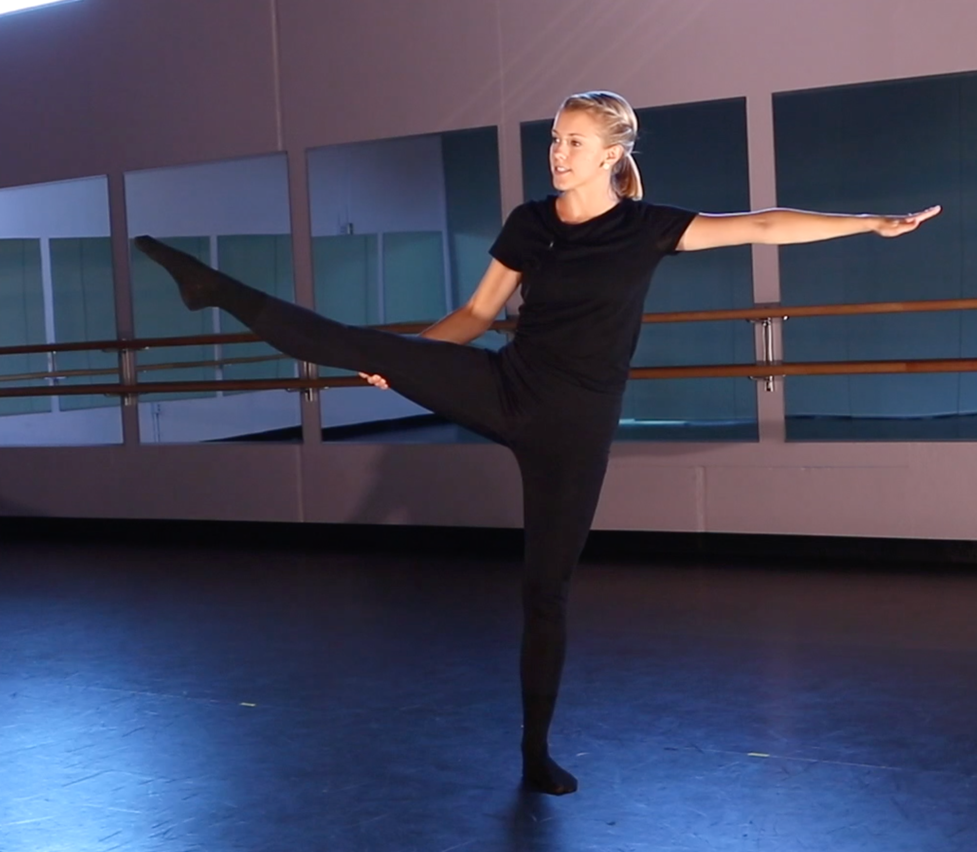 Learn Hinge Kick Basics | Dance Technique Guide - Just For Kix