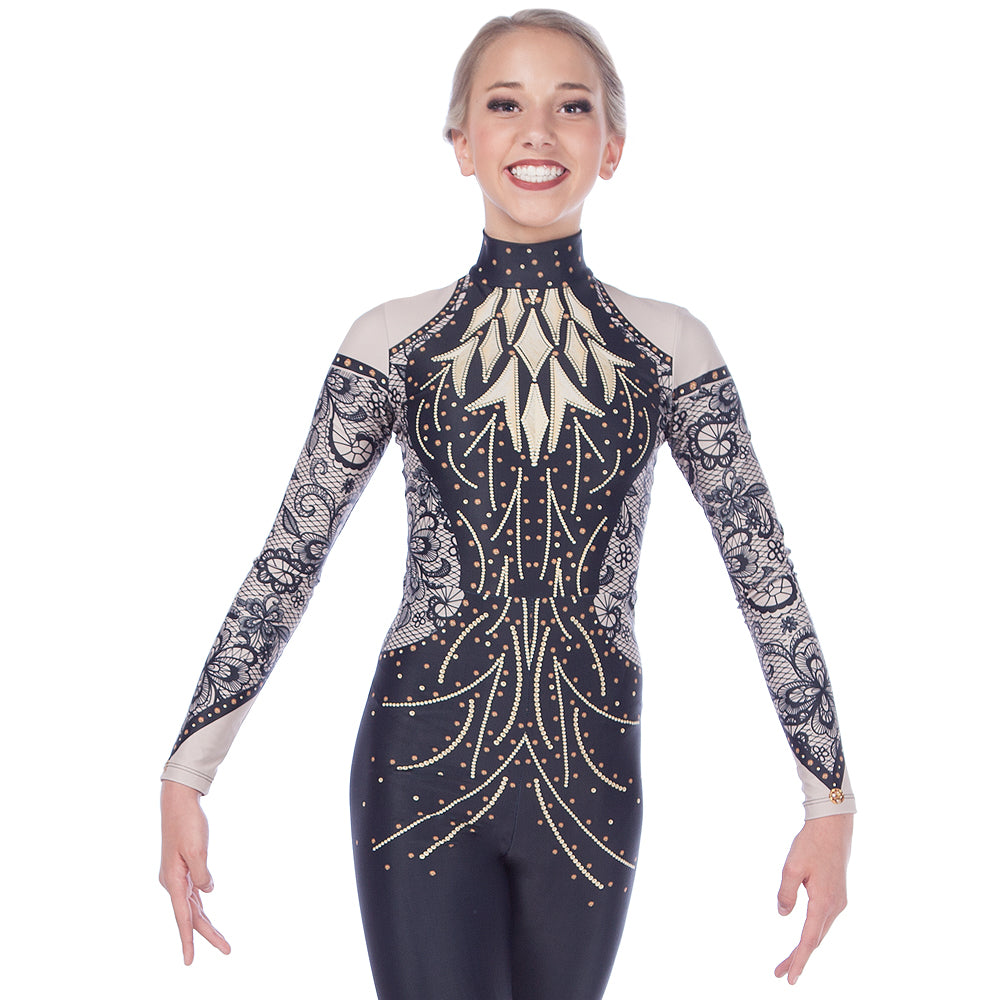 Good As Gold Unitard : AC5101 - Just For Kix