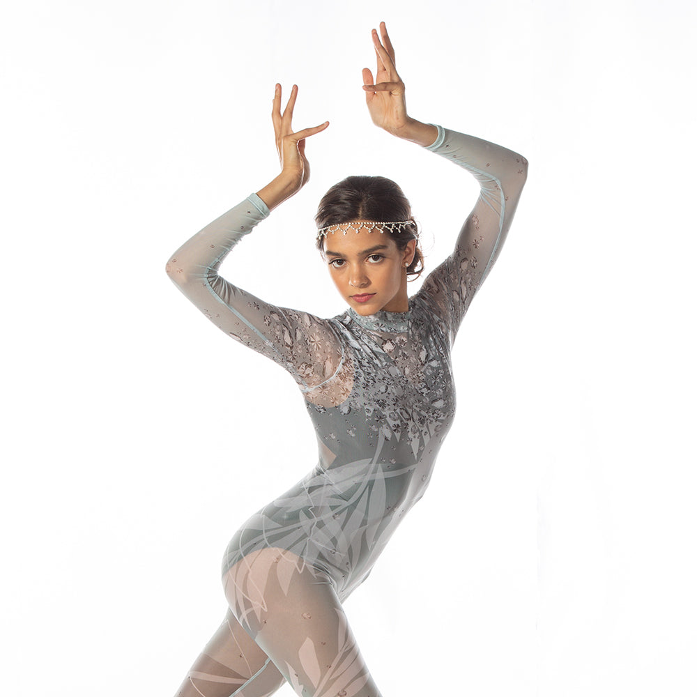 Whimsical Mesh Unitard - Designed for Your Dance Performance
