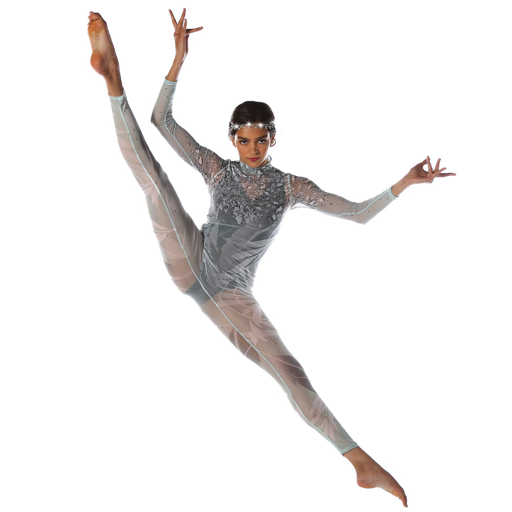 Whimsical Mesh Unitard - Designed for Your Dance Performance