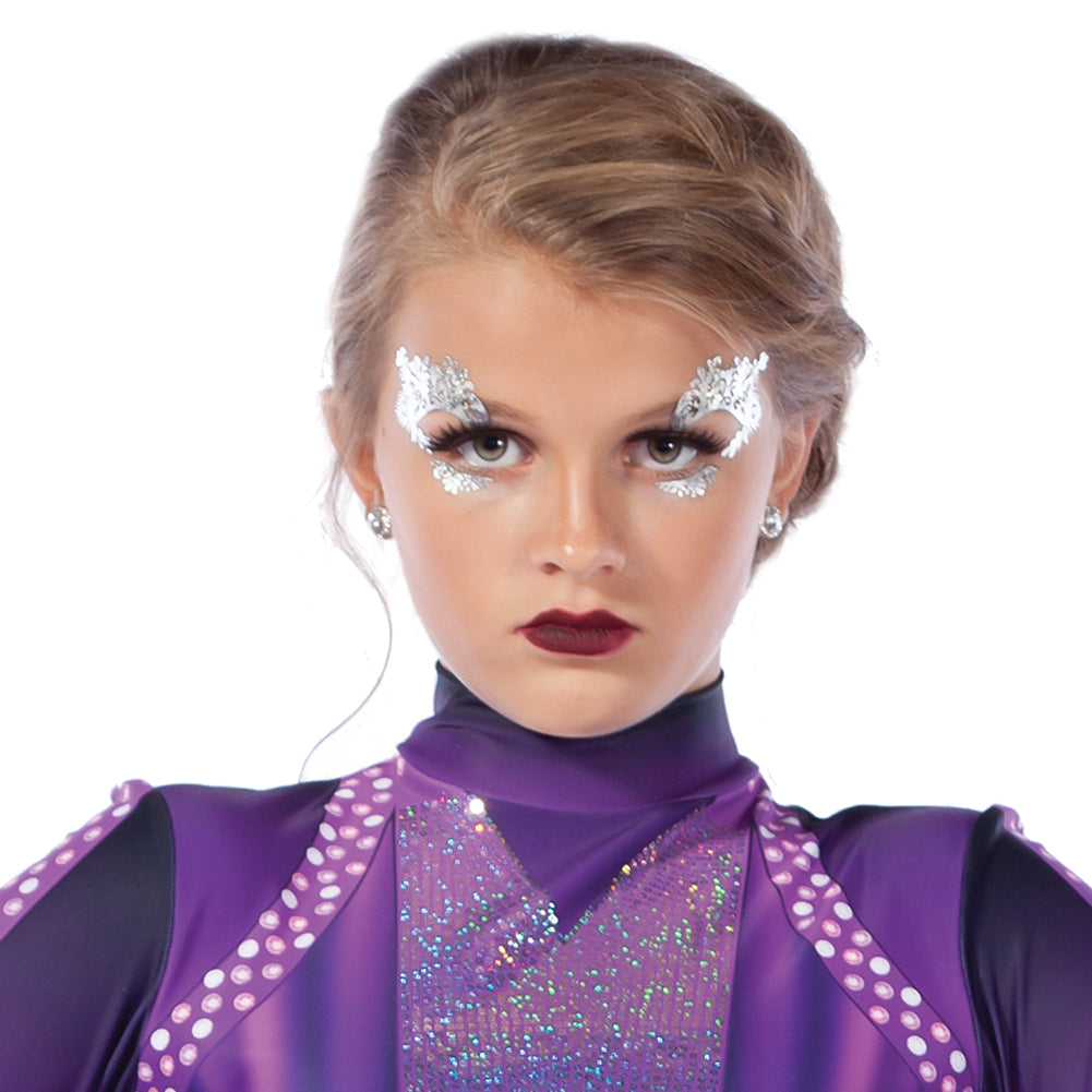 Silver Artistic Eye Mask - Get Smudge-Free Look