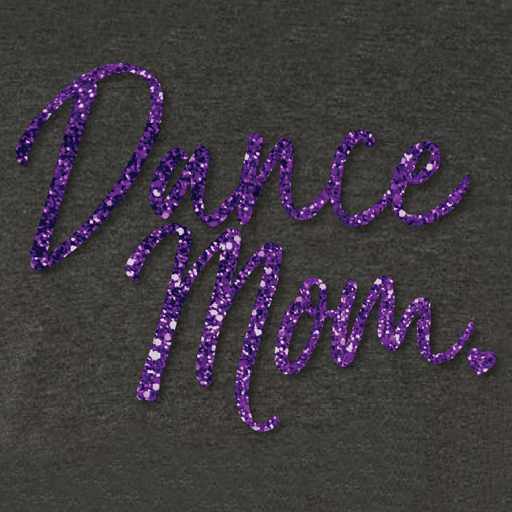 Dance Mom Purple Cursive : JFK-521 - Just For Kix